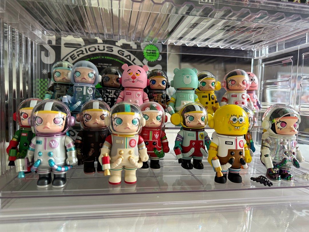 Popmart Mega Space Molly Series 1 + Series 2B- 100%, Hobbies & Toys ...