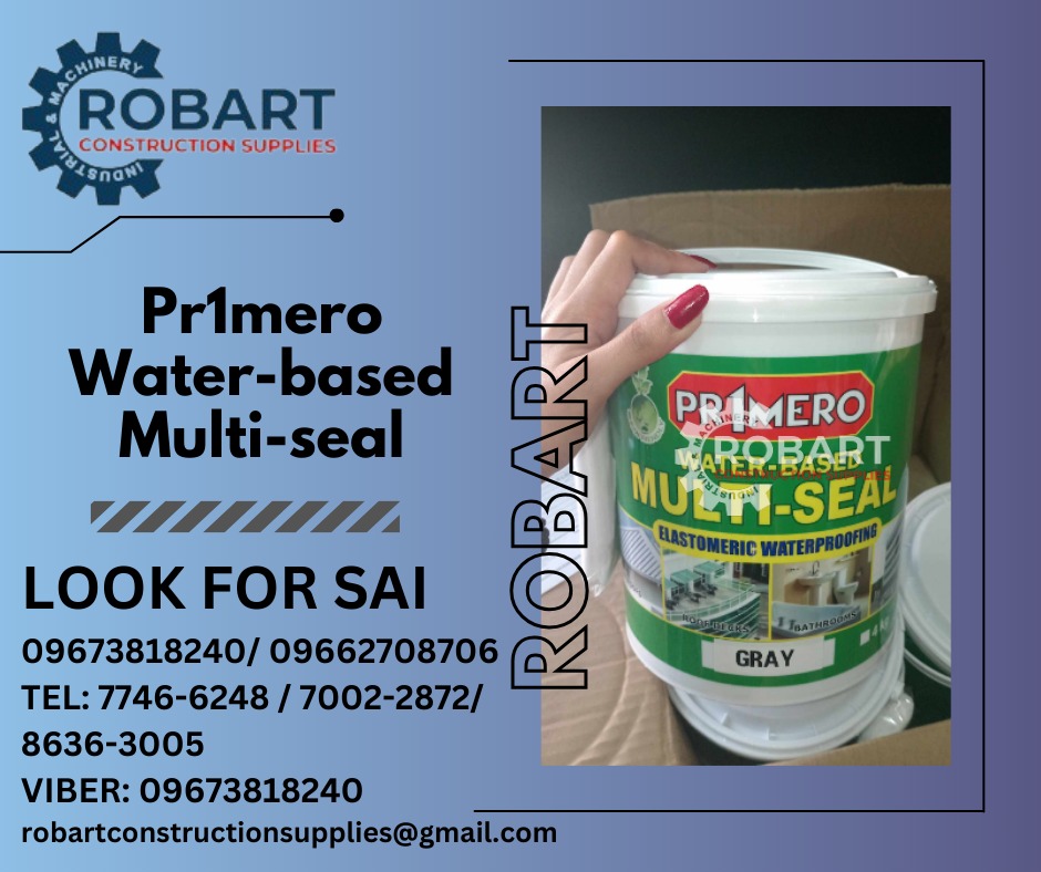 Pr1mero Water based Multi-seal Elastomeric Waterproofing, Commercial ...