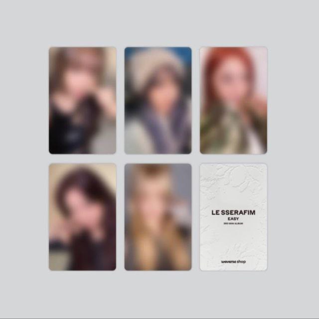 PREORDER lesserafim comeback easy album GO (weverse) chaewon eunchae ...