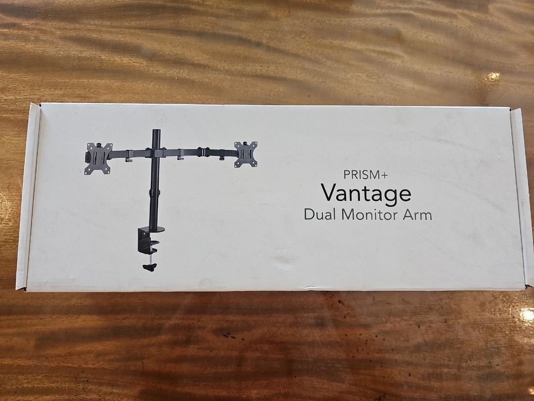 Prism+ Vantage Dual Monitor Arm, Computers & Tech, Parts & Accessories ...