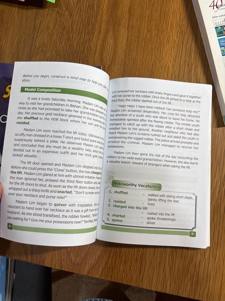 PSLE English compo, Hobbies & Toys, Books & Magazines, Assessment Books ...