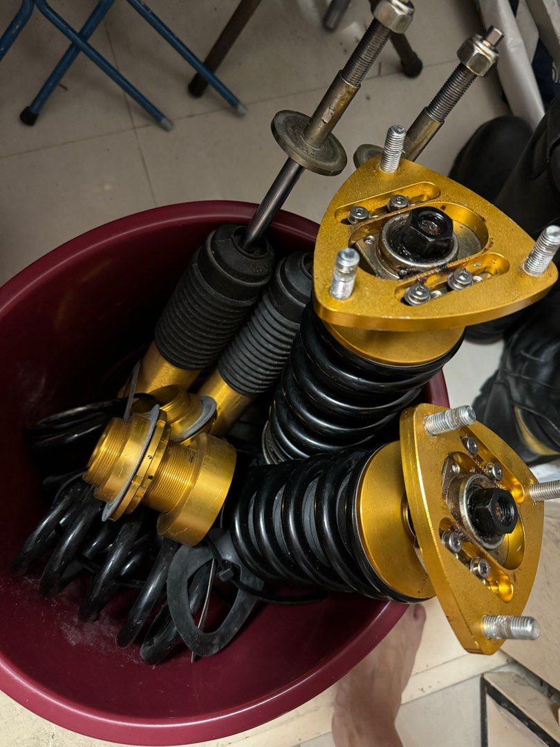 RACING GEAR ZX DAMPER COILOVER SUSPENSION FULL KIT FOR CIRCUIT - FD2 ...