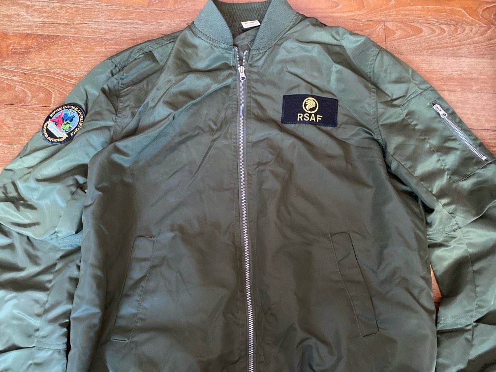 RSAF Bomber Jacket (2023), Men's Fashion, Coats, Jackets and Outerwear ...