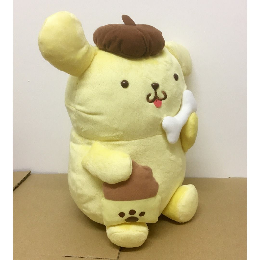 Sanrio Characters - Pompompurin Wanwan (Bow-Wow) Design BIG Plush Toy ...