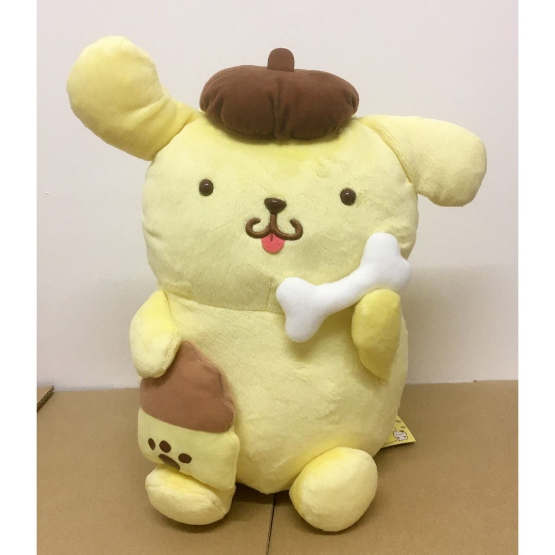 Sanrio Characters - Pompompurin Wanwan (Bow-Wow) Design BIG Plush Toy ...
