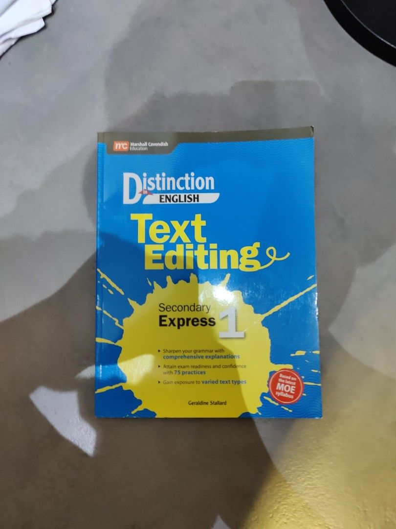 Sec 1 English Editing, Hobbies & Toys, Books & Magazines, Assessment ...