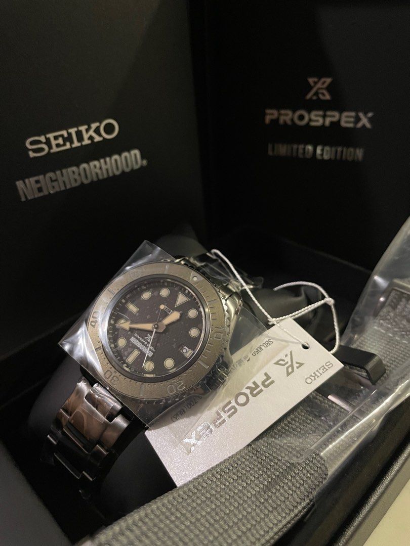Seiko Prospex X Nbhd Neighborhood, Men's Fashion, Watches & Accessories ...