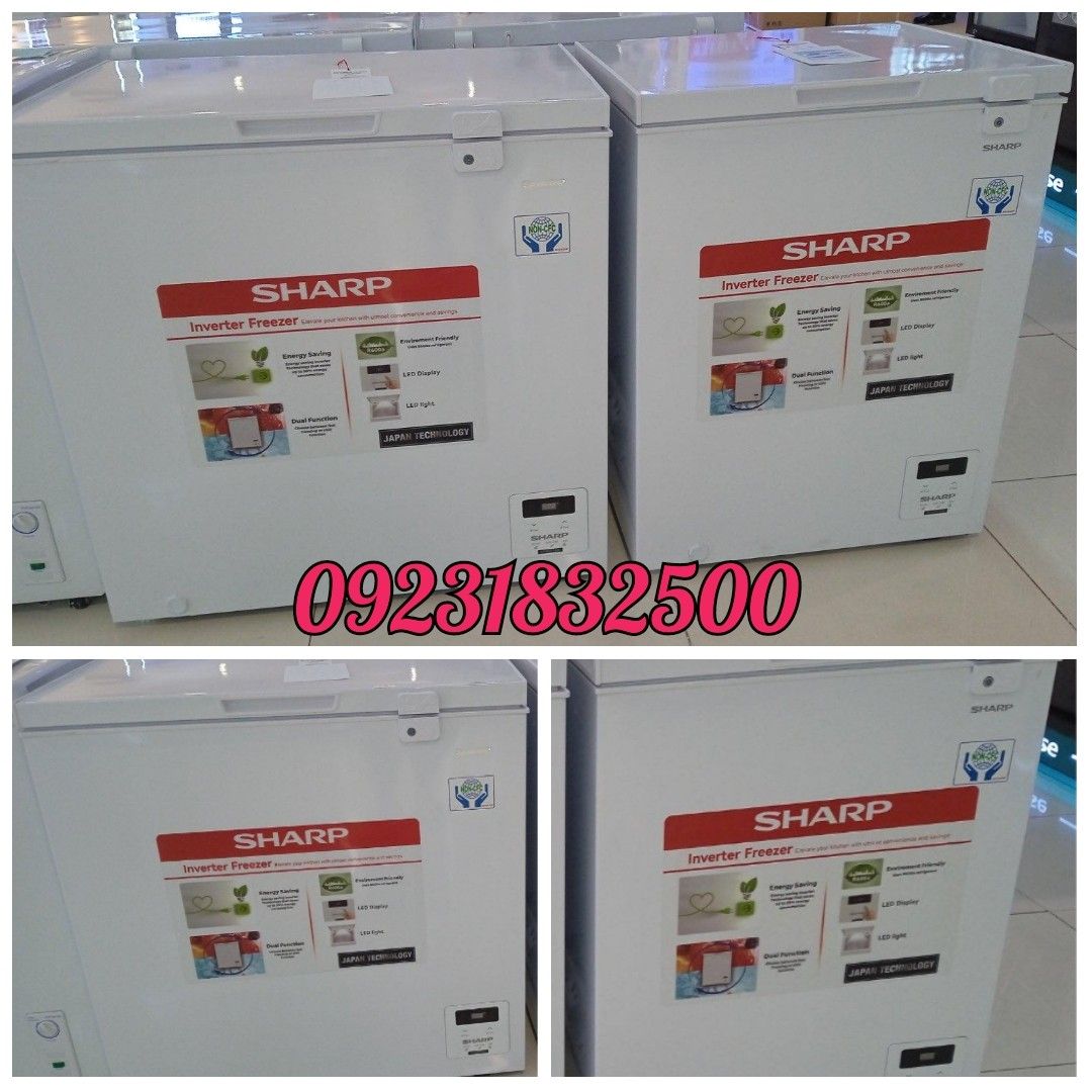SHARP INVERTER CHEST FREEZER, TV & Home Appliances, Air Conditioning ...