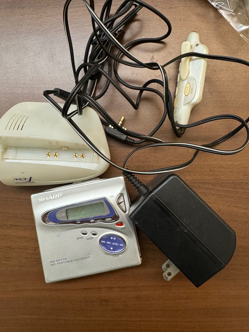 Sharp MD-MT770 Minidisc Music Player, Audio, Portable Music Players on ...