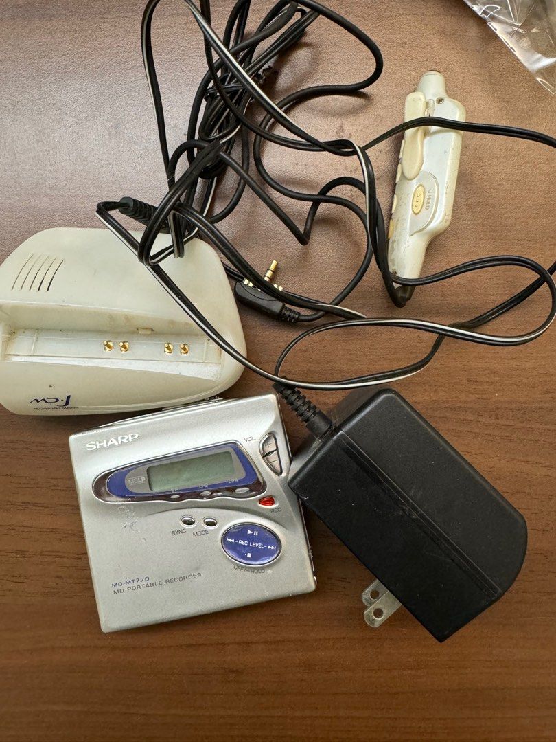 Sharp MD-MT770 Minidisc Music Player, Audio, Portable Music Players on ...