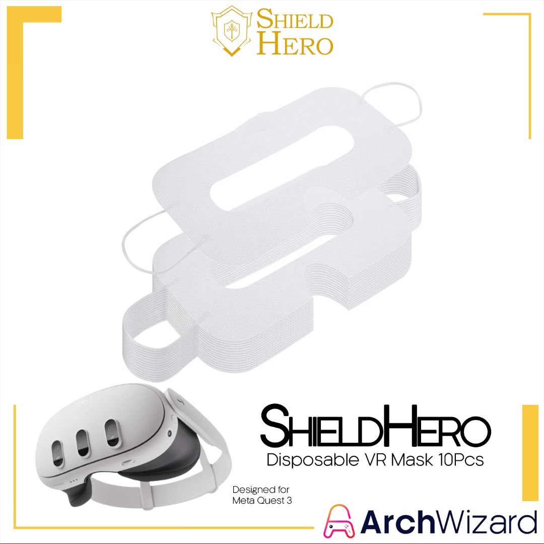 Shield Hero Disposable VR Mask 50Pcs - Pico Meta Quest Facial Mask 🚀 VR ...