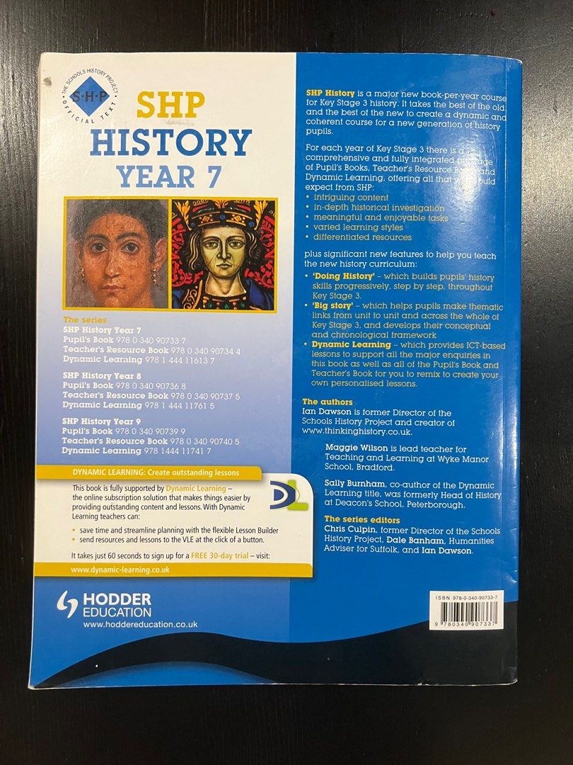 SHP history year 7, Hobbies & Toys, Books & Magazines, Textbooks on ...
