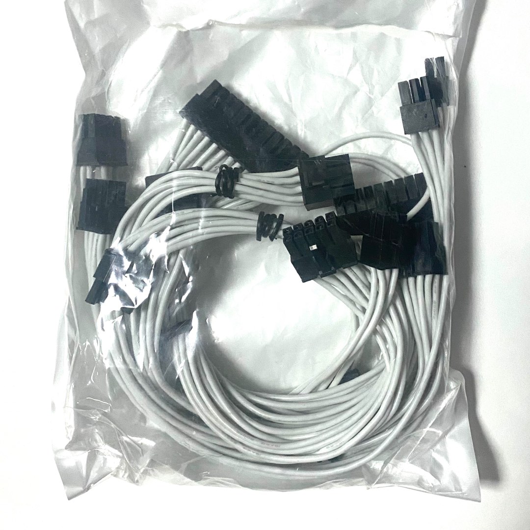 Silicone modular PSU cable set for Corsair SF450 SF600 SF750, Computers ...