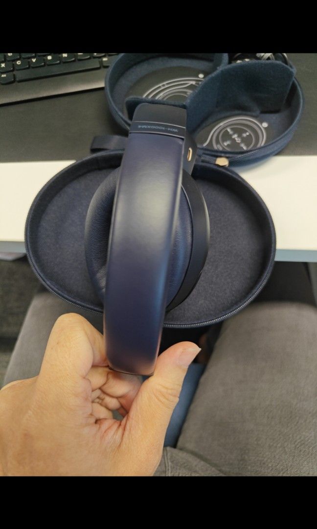 Sony WH-1000XM4 - Blue, Audio, Headphones & Headsets on Carousell