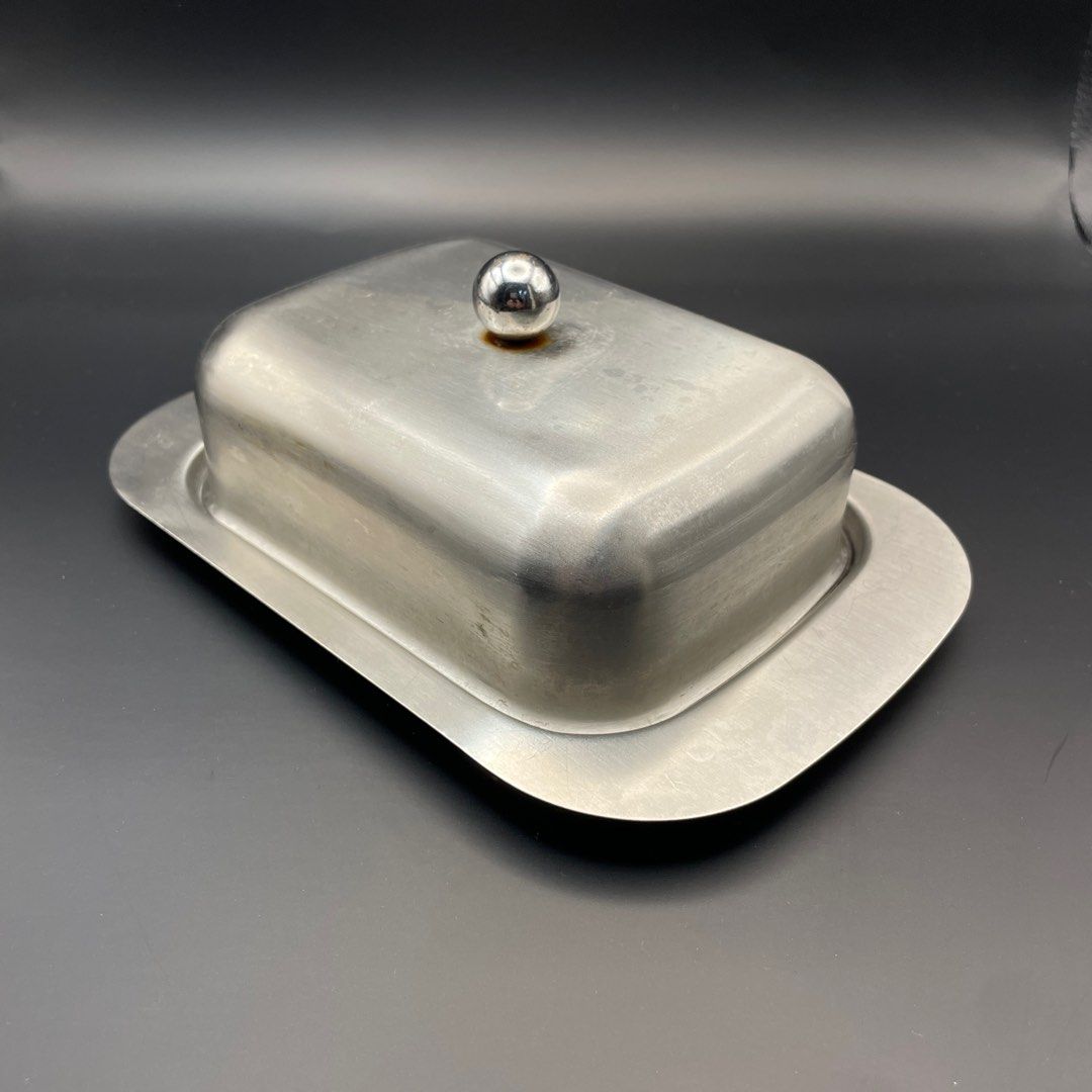Stainless Steel Butter Tray, Furniture & Home Living, Kitchenware ...