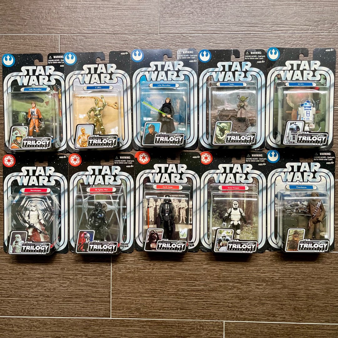 Star Wars The Original Trilogy Collection Luke Skywalker X-Wing Pilot ...