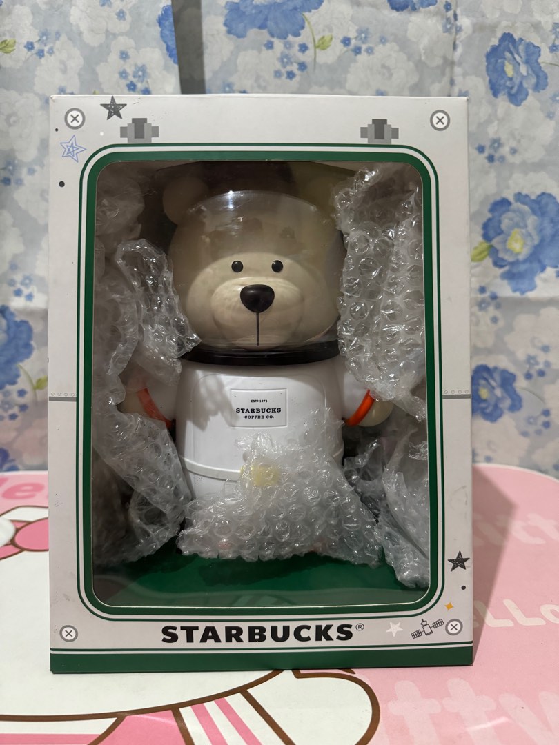 Starbucks Moon Landing Bear Popcorn Bucket (Without Popcorn) With ...