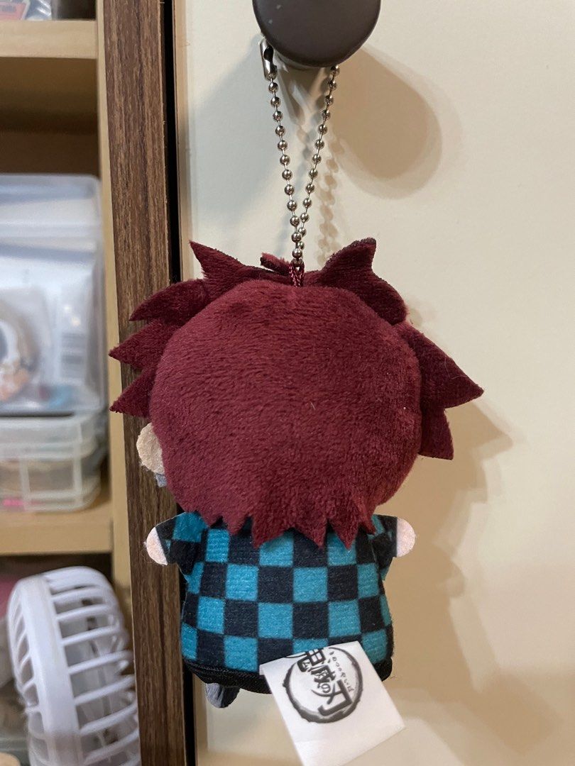 Tanjiro Puppela Finger Puppet Mascot Plush Keychain MOVIC Demon Slayer ...