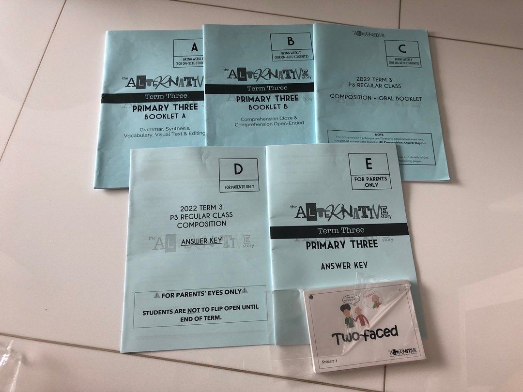 TAS P3 English notes and assessment includes flashcard, Hobbies & Toys ...