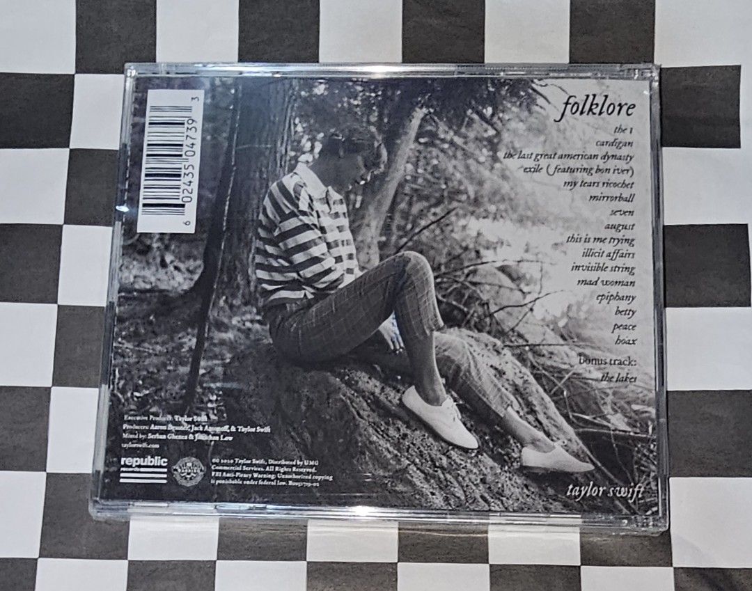 Taylor Swift - Folklore - Target Edition - sealed, Hobbies & Toys ...