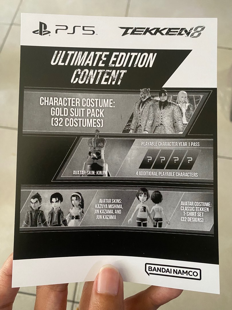 Tekken 8 Ultimate Edition Dlc content Eddy Lidia Heihachi, Video Gaming, Video Games ...
