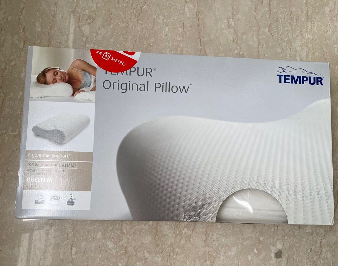 TEMPUR Original™ pillow M, Furniture & Home Living, Bedding & Towels on Carousell