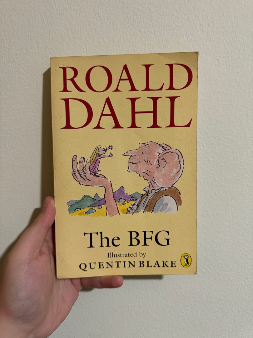 The BFG Roald Dahl (novel), Hobbies & Toys, Books & Magazines, Children ...