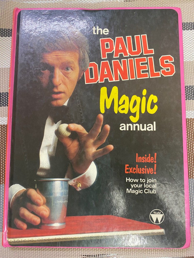 the PAUL DANIELS MAGIC annual - exclusive Magic Club THE MAGIC OF HARRY ...
