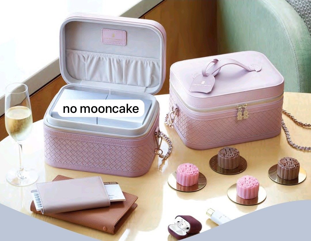 The Ritz-Carlton Singapore Mooncake Box Storage Make Up bag, Furniture ...