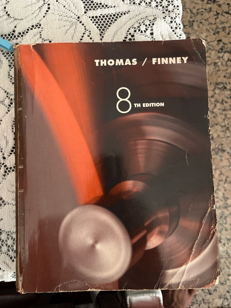 Thomas And Finney Calculus And Analytic Geometry 8th Edition Hobbies