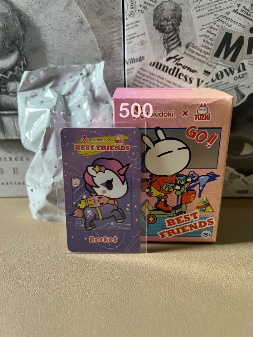 Tokidoki X Tuzki Rocket, Hobbies & Toys, Toys & Games on Carousell