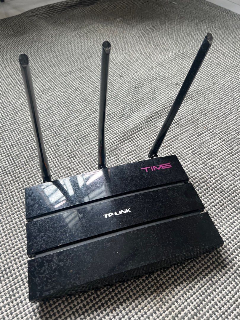 Tplink Router TIME, TV & Home Appliances, Electrical, Adaptors ...