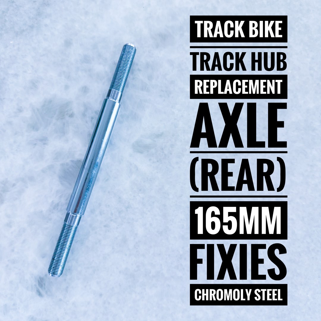 Track Hub Axle 165mm (Rear) - Track Hub Only - Fixies, Sports Equipment ...