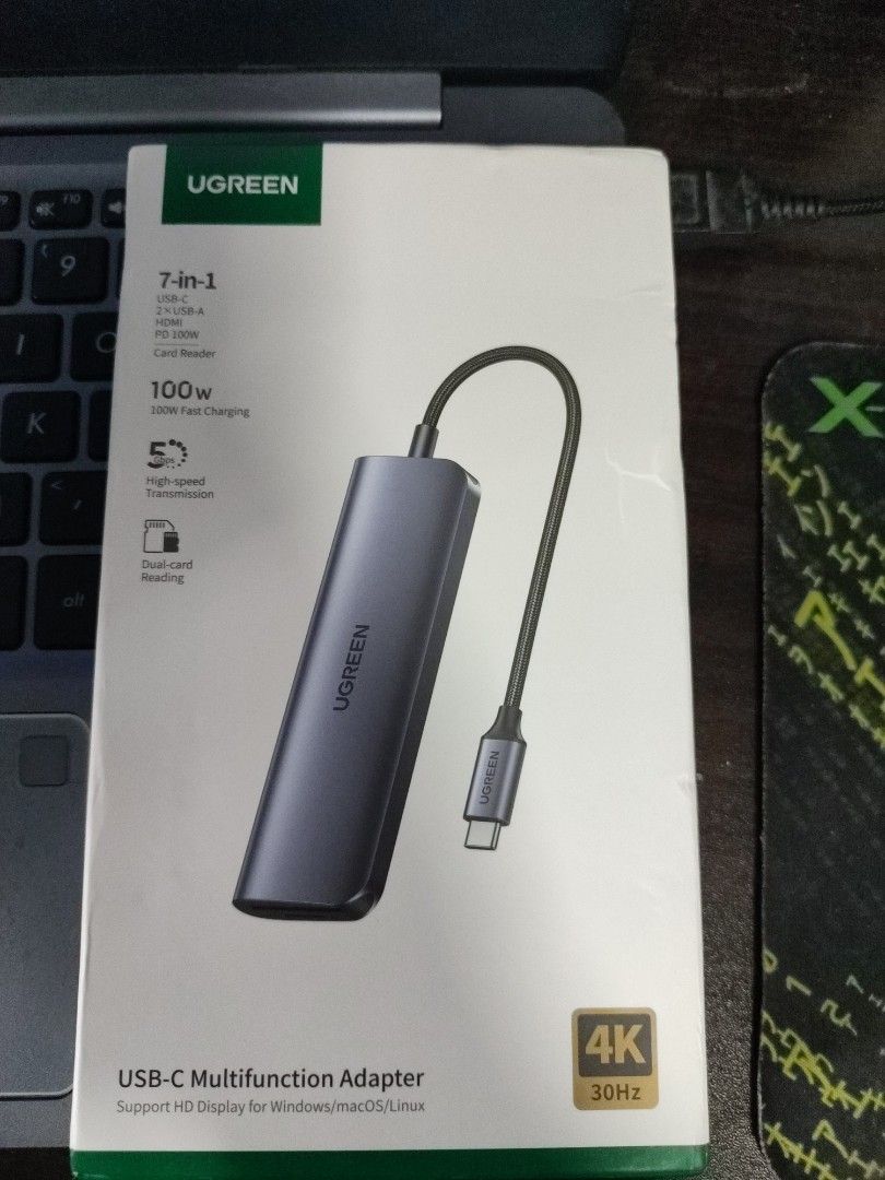 UGreen USB -C Multifunction Adapter Hub 7 in 1, Computers & Tech, Parts ...