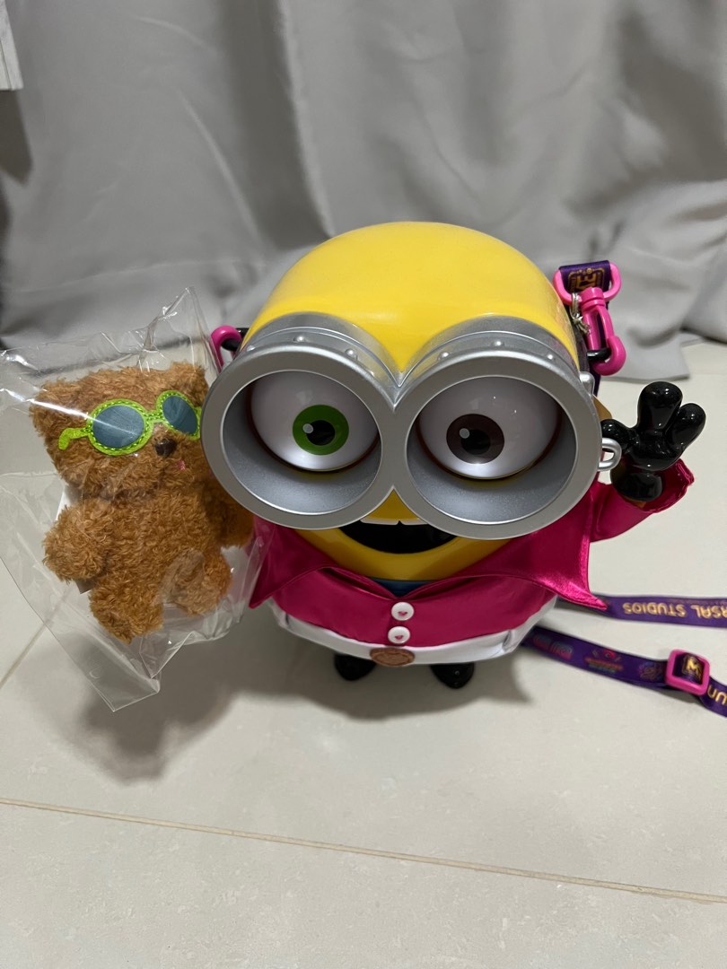 USJ Minion Popcorn Box NEW, Hobbies & Toys, Toys & Games on Carousell