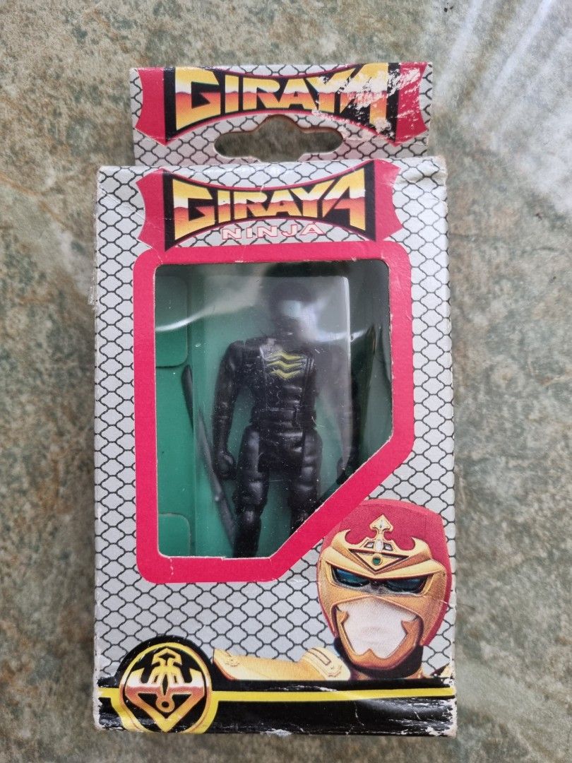 Vintage 1980s Jiraiya Giraya Ninja Mini figure Bandai, Hobbies & Toys ...