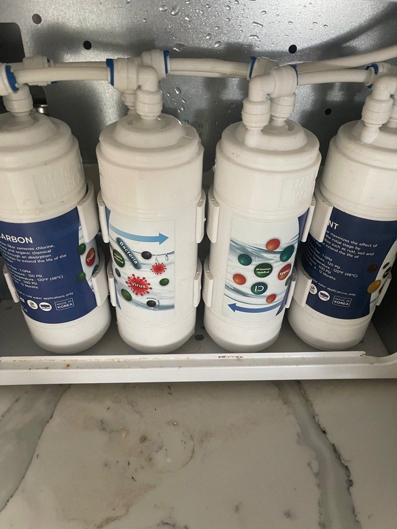 Water dispenser filter replacement, TV & Home Appliances, Kitchen ...