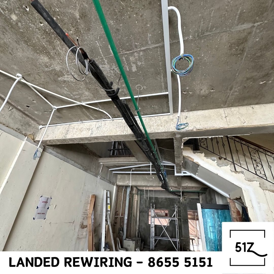 Wholehouse Rewiring 💥 HDB wiring 💥 Condo Rewiring 💥 Certified ...