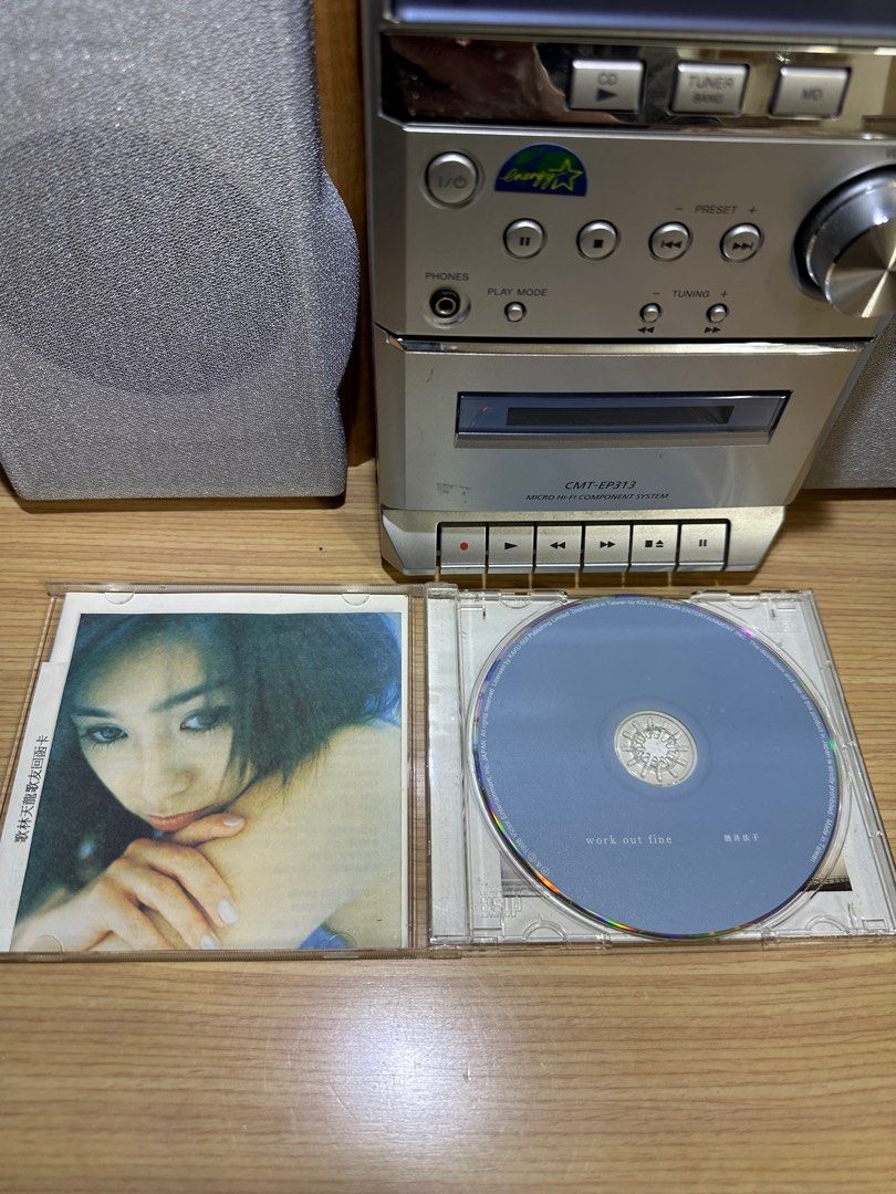 酒井法子cd 酒井法子專輯 Work Out Fine 二手唱片 二手cd唱片 書籍、休閒與玩具 樂器、音樂相關 Cd、dvd在旋轉拍賣