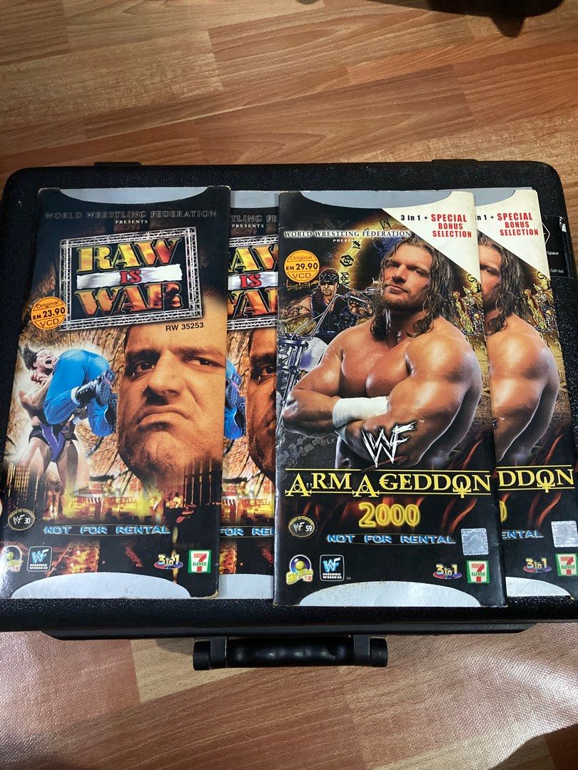 WWF WWE original classic collection, Hobbies & Toys, Music & Media, CDs ...