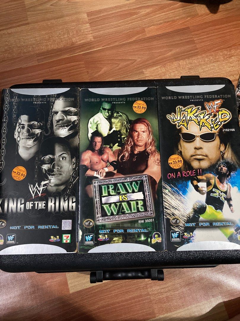 WWF WWE original classic collection, Hobbies & Toys, Music & Media, CDs ...