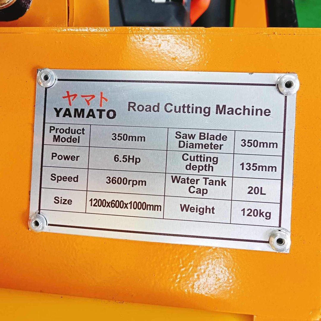 YAMATO CONCRETE CUTTER, Commercial & Industrial, Construction Tools ...