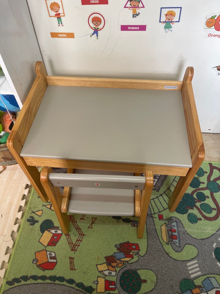 Yamatoya table and chair, Babies & Kids, Baby Nursery & Kids Furniture ...