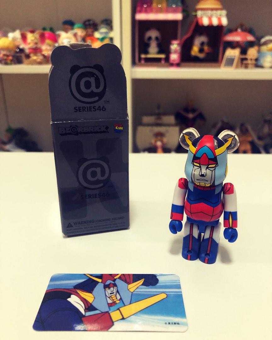 100% Bearbrick Series 46 Secret Brave Raideen, Hobbies & Toys, Toys ...