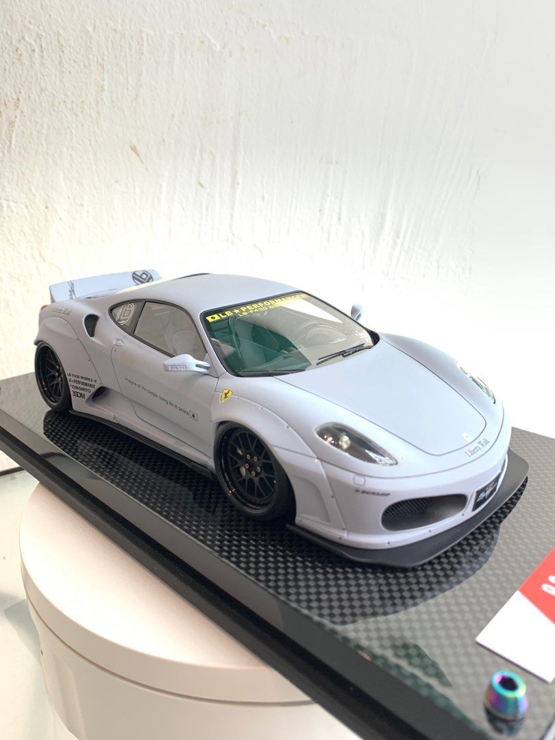 1/18 Ferrari 430 Liberty Walk LB Performance Zero Fighter Grey, Hobbies & Toys, Toys & Games on ...