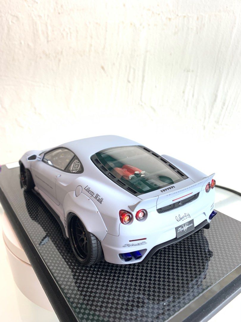1/18 Ferrari 430 Liberty Walk LB Performance Zero Fighter Grey, Hobbies & Toys, Toys & Games on ...