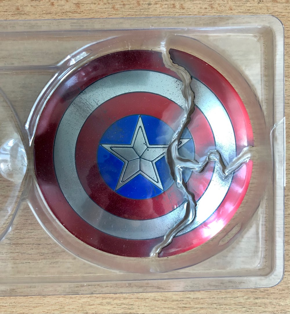 1:6 HOT TOYS CAPTAIN AMERICA: Endgame Version [MMS 536] - (Broken ...