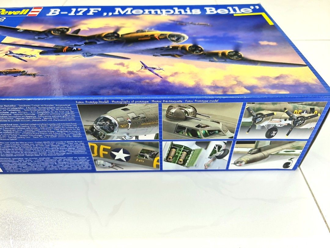 1/72 Revell #04279 USAF B-17F Flying Fortress "Memphis Belle" (2nd ...