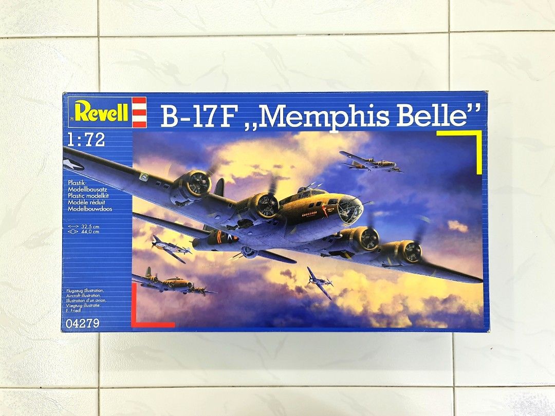 Plane Model Kits Revell 04279 B-17F Memphis Belle