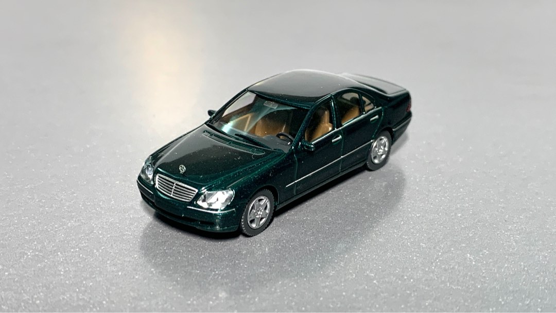 1/87 Wiking Mercedes Benz S-Class W220/Metallic Green, Hobbies & Toys ...
